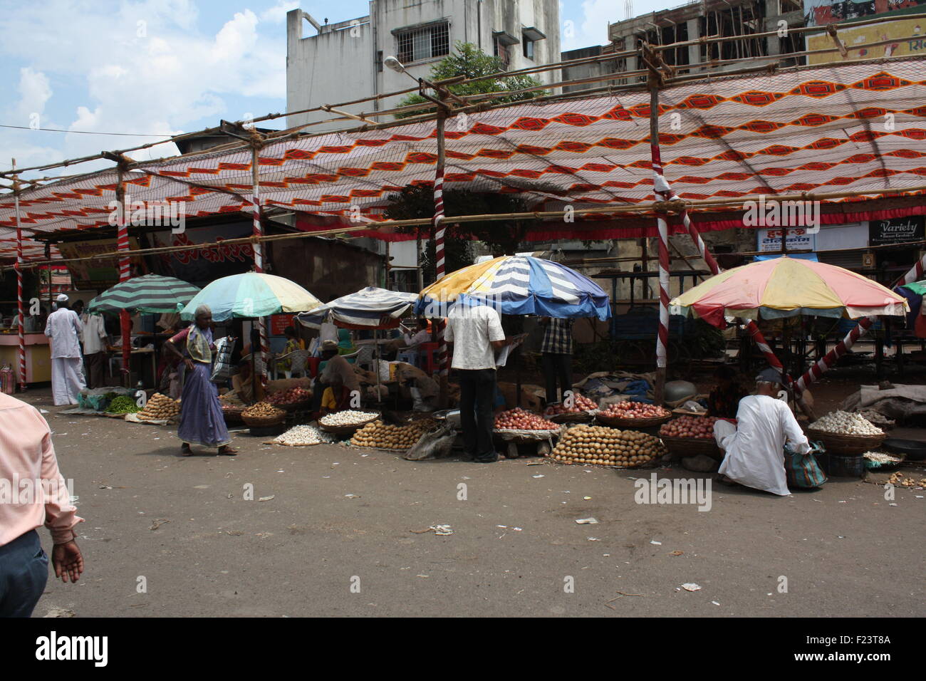 Indian marketplace Banque de photographies et d’images à haute ...