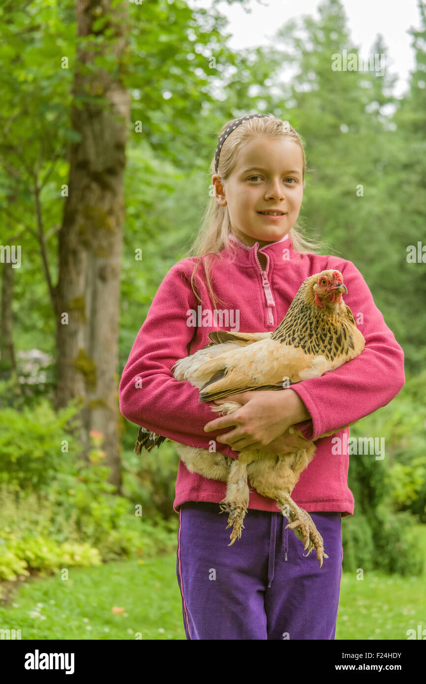 Fille Blonde De 11 Ans Banque De Photographies Et Dimages à Haute
