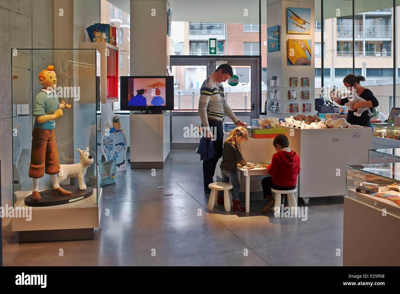Belgique, Namur, Louvain la Neuve, Musée Herge Photo Stock - Alamy Belgique, Namur, Louvain la Neuve, Musée Herge Photo Stock - Alamy