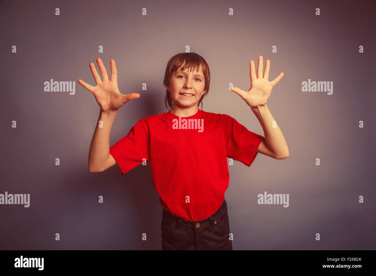 Dix doigts Banque de photographies et d’images à haute résolution - Alamy