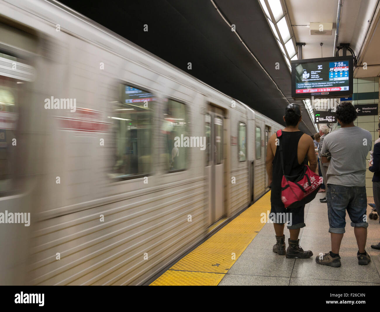 Toronto subway Banque de photographies et d’images à haute résolution ...