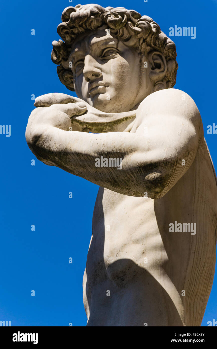 Statue de David de Michel-Ange à Florence - Italie Photo Stock - Alamy
