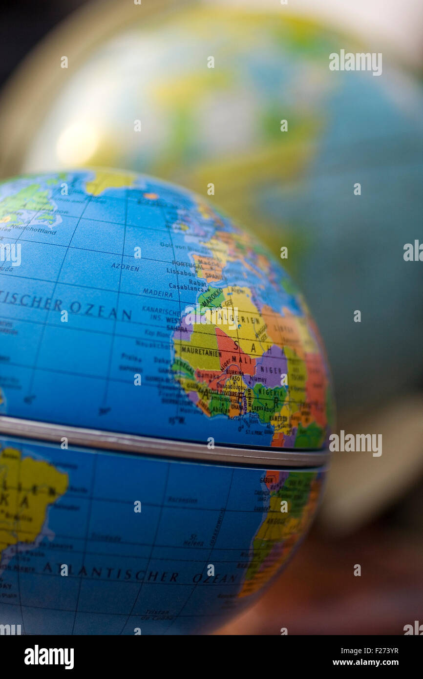 Planisphere map globe Banque de photographies et d’images à haute ...