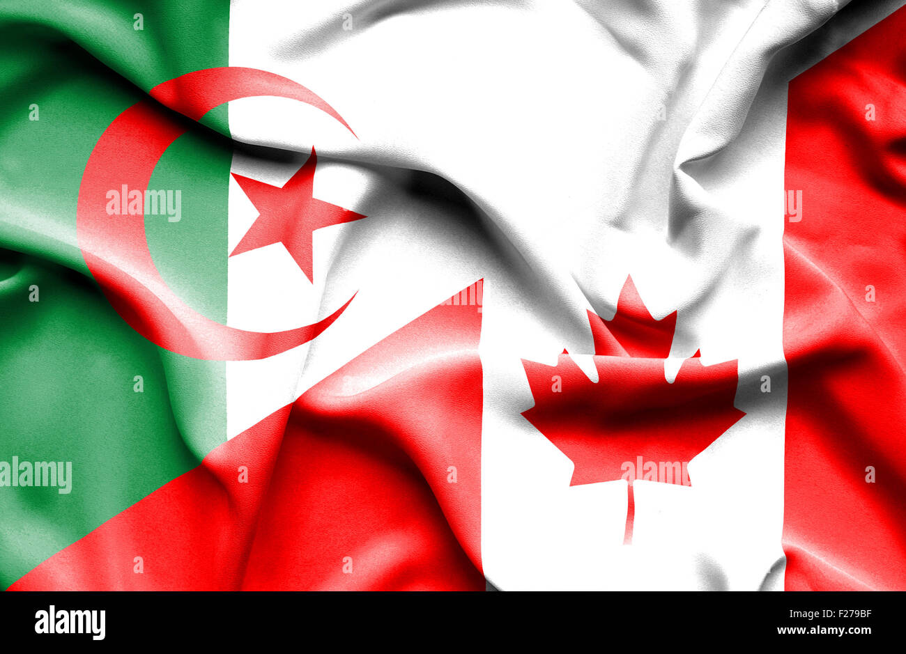 Canada algeria flag Banque de photographies et d’images à haute ...