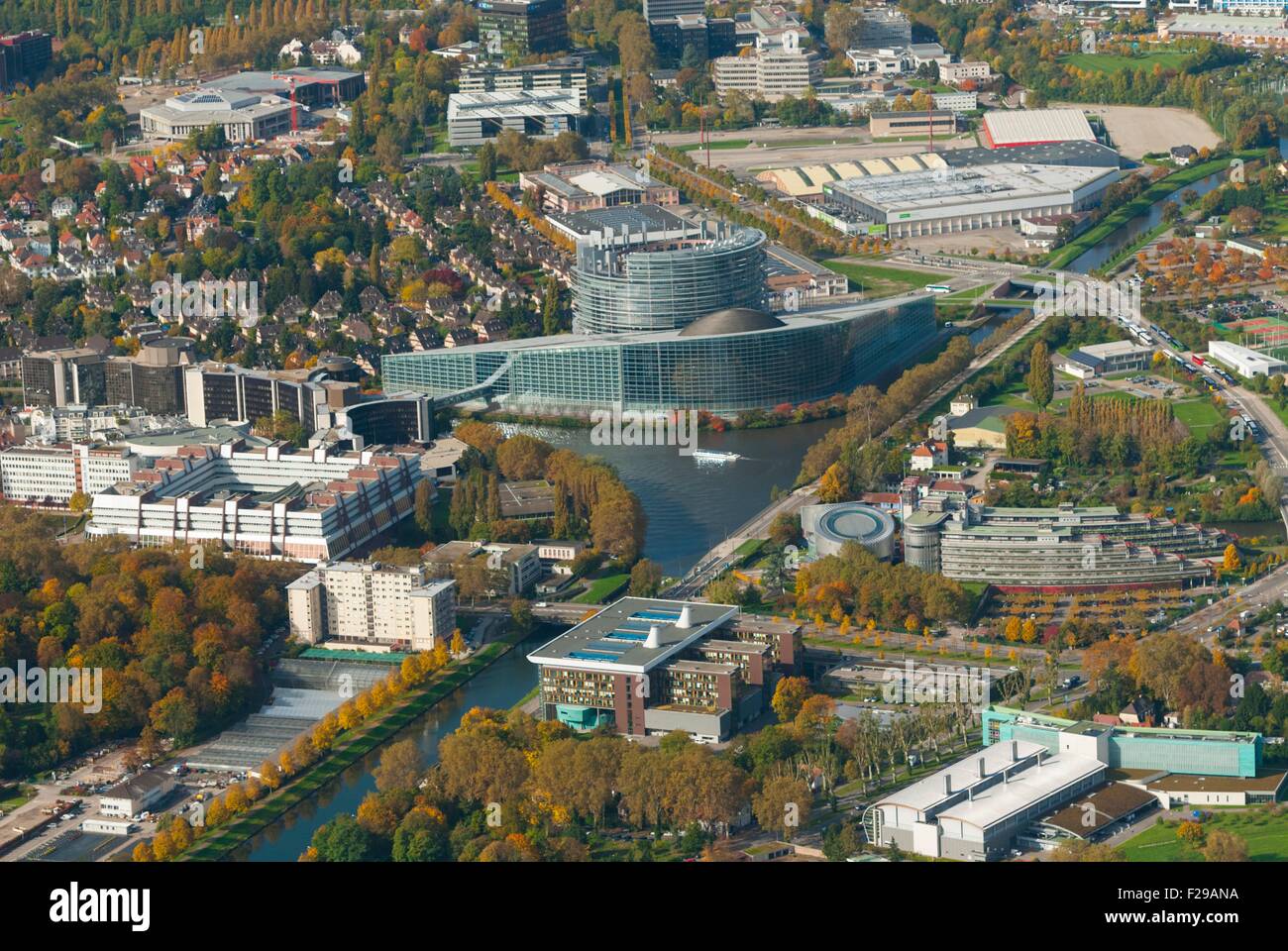 France, Strasbourg, institutions européennes, Palais de l'Europe ...