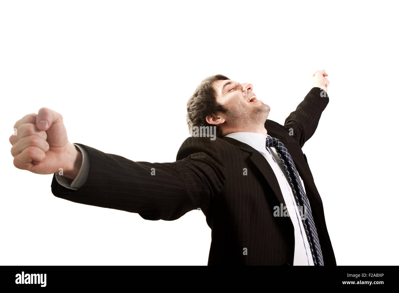 Joie de la victoire Banque d'images détourées - Alamy