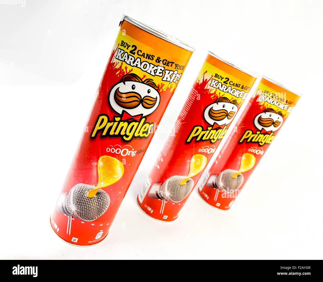 Pringles fromage et chips d'oignon Banque de photographies et d’images ...