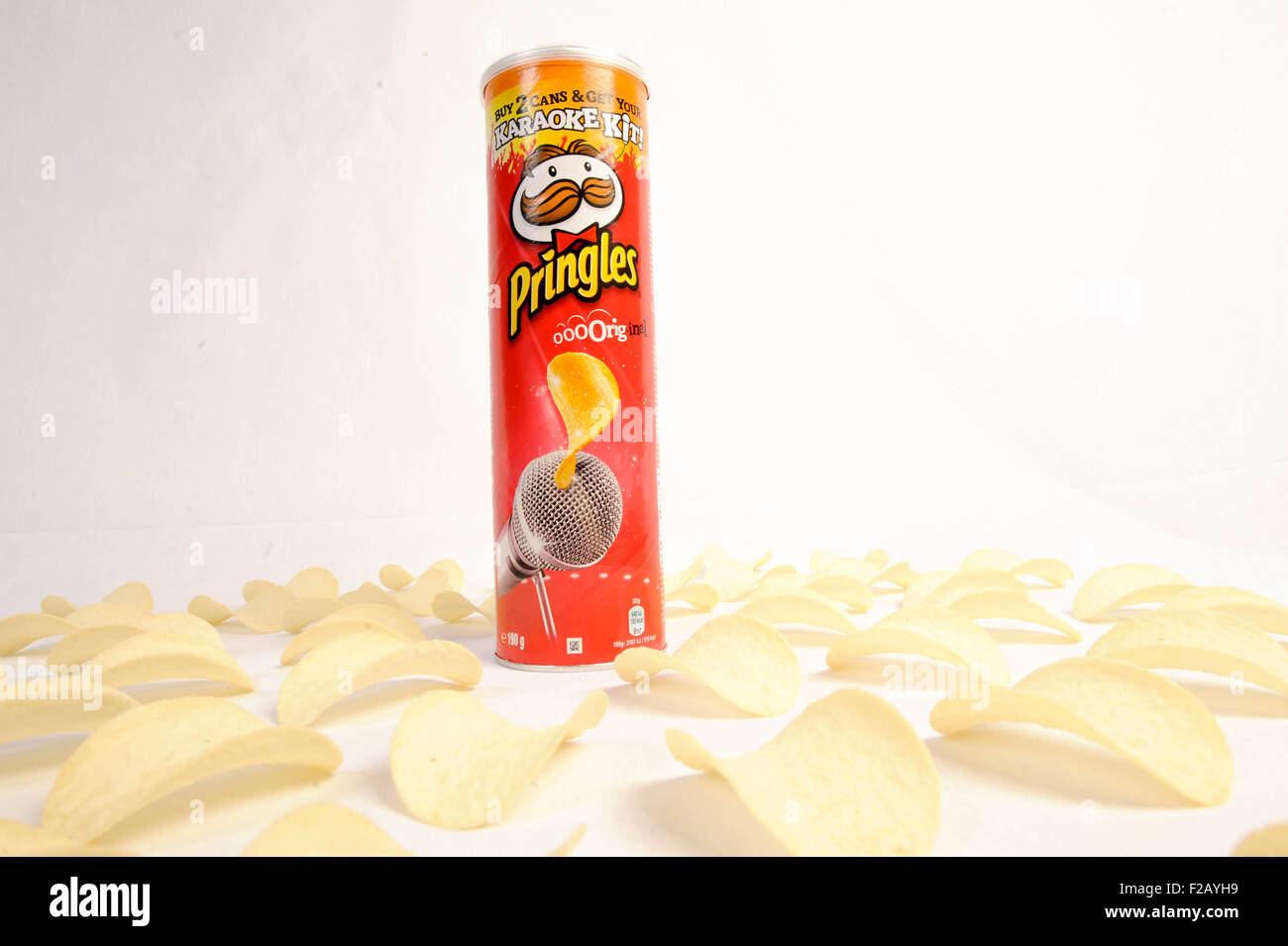 Pringles fromage et chips d'oignon Banque de photographies et d’images ...