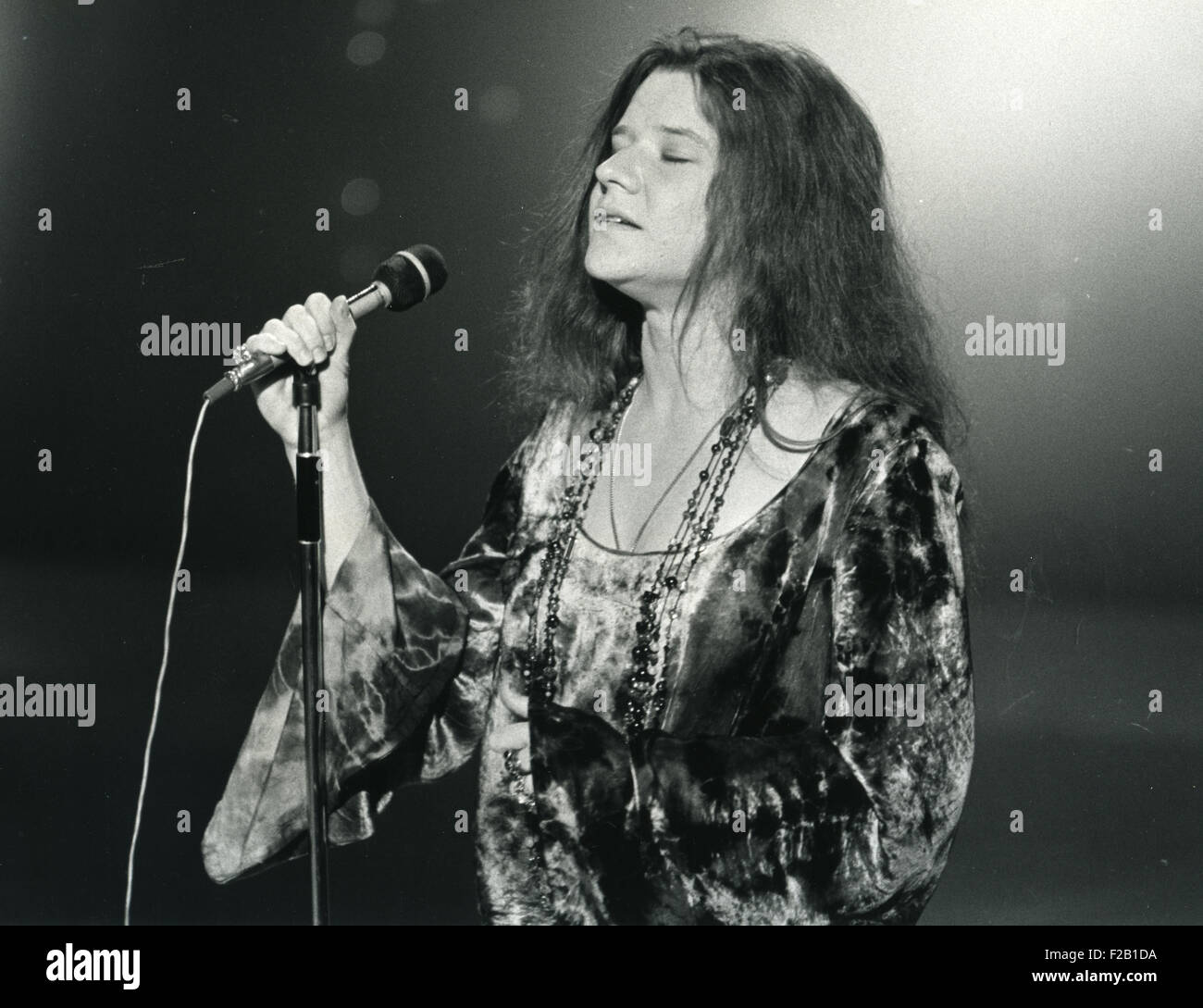 JANIS JOPLIN (1943-1970) le chanteur sur "C'est Tom Jones' en 1969 ...