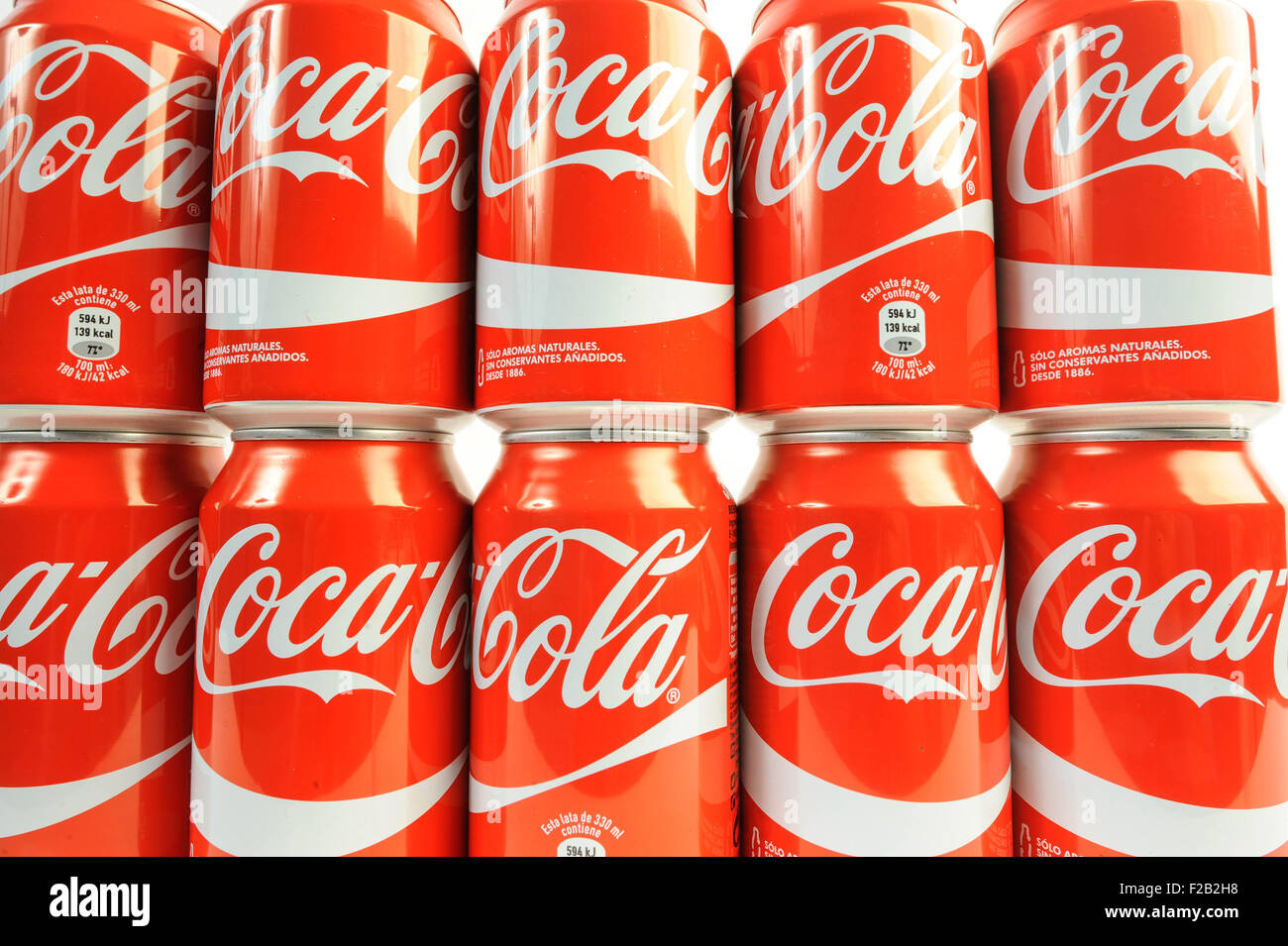 Canette coca cola 355ml Banque de photographies et d’images à haute ...