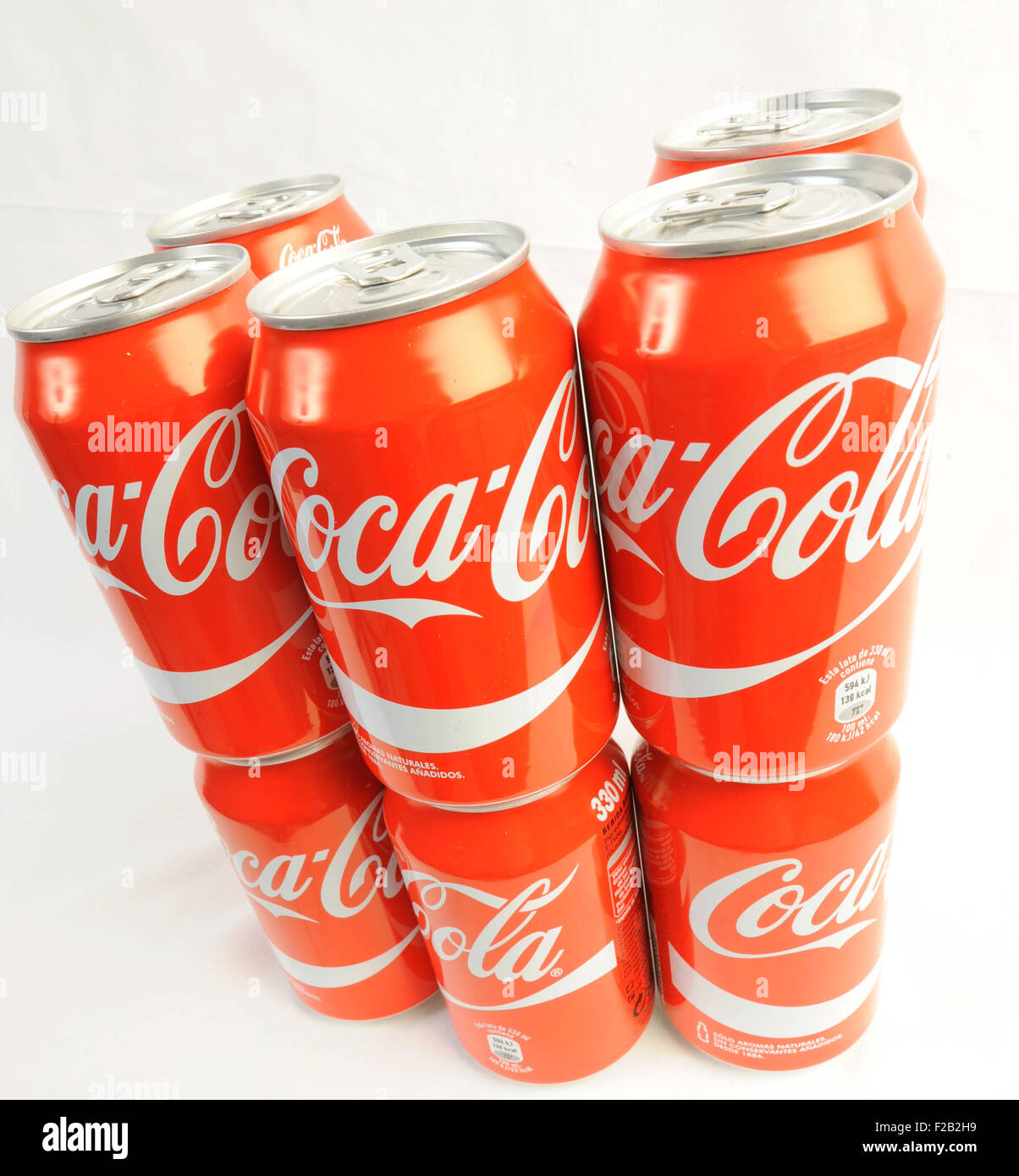 Une canette de coca cola zero Banque de photographies et d’images à ...
