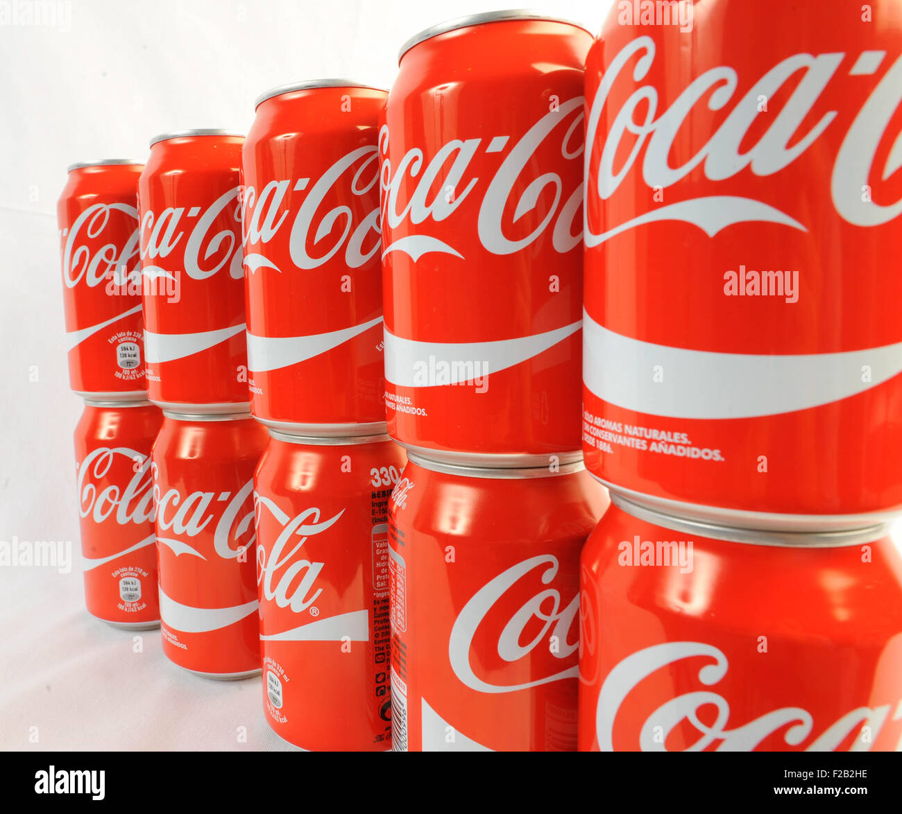 Canette de coca cola canette de coca cola Banque de photographies et d ...