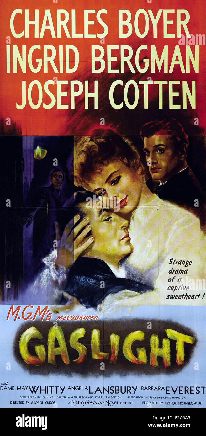 Gaslight 1944 poster Banque de photographies et d’images à haute ...