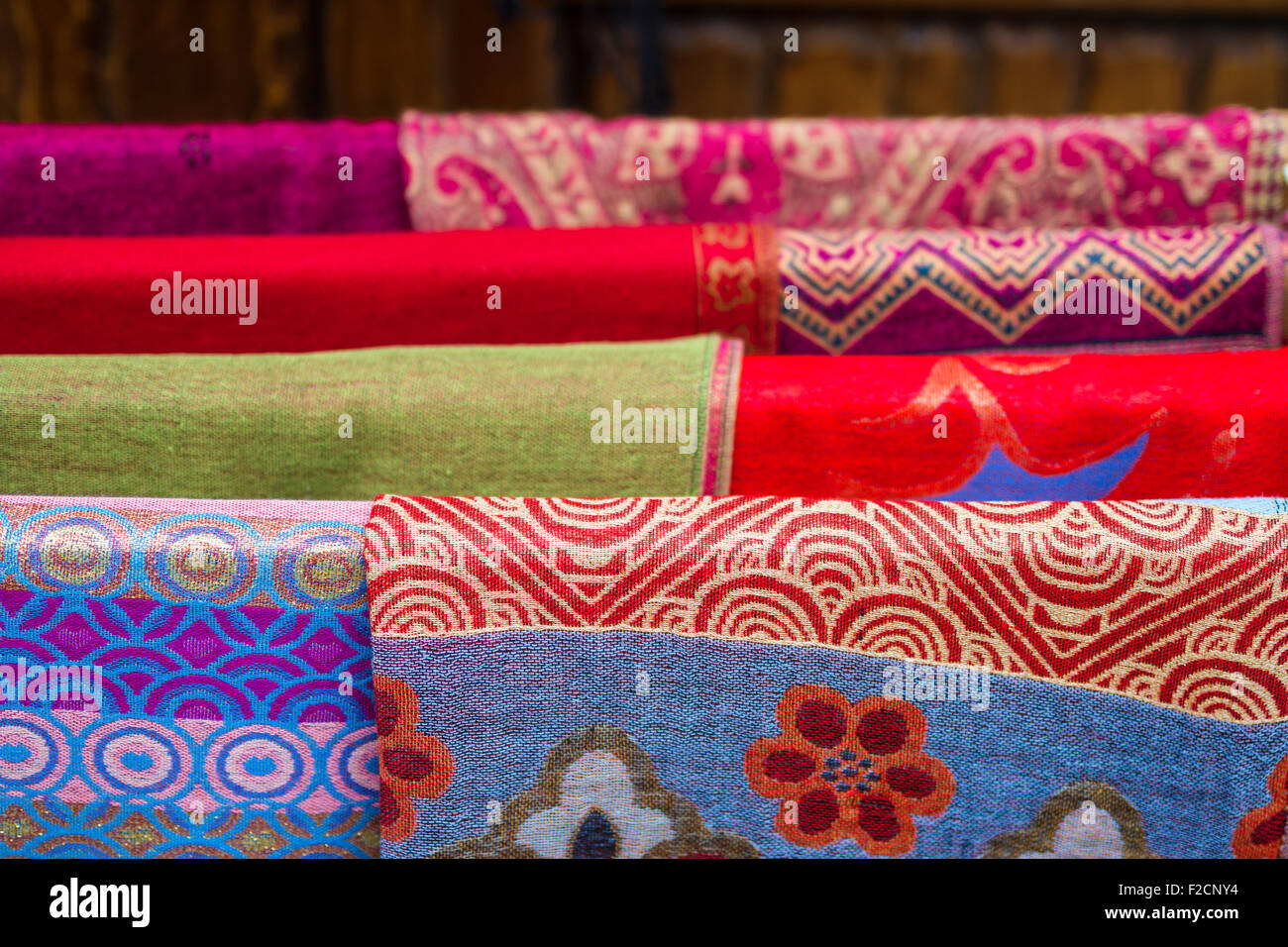 Textile market Banque de photographies et d’images à haute résolution ...