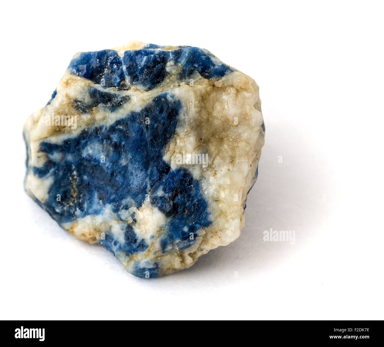Blue sodalite stone texture Banque de photographies et d’images à haute ...