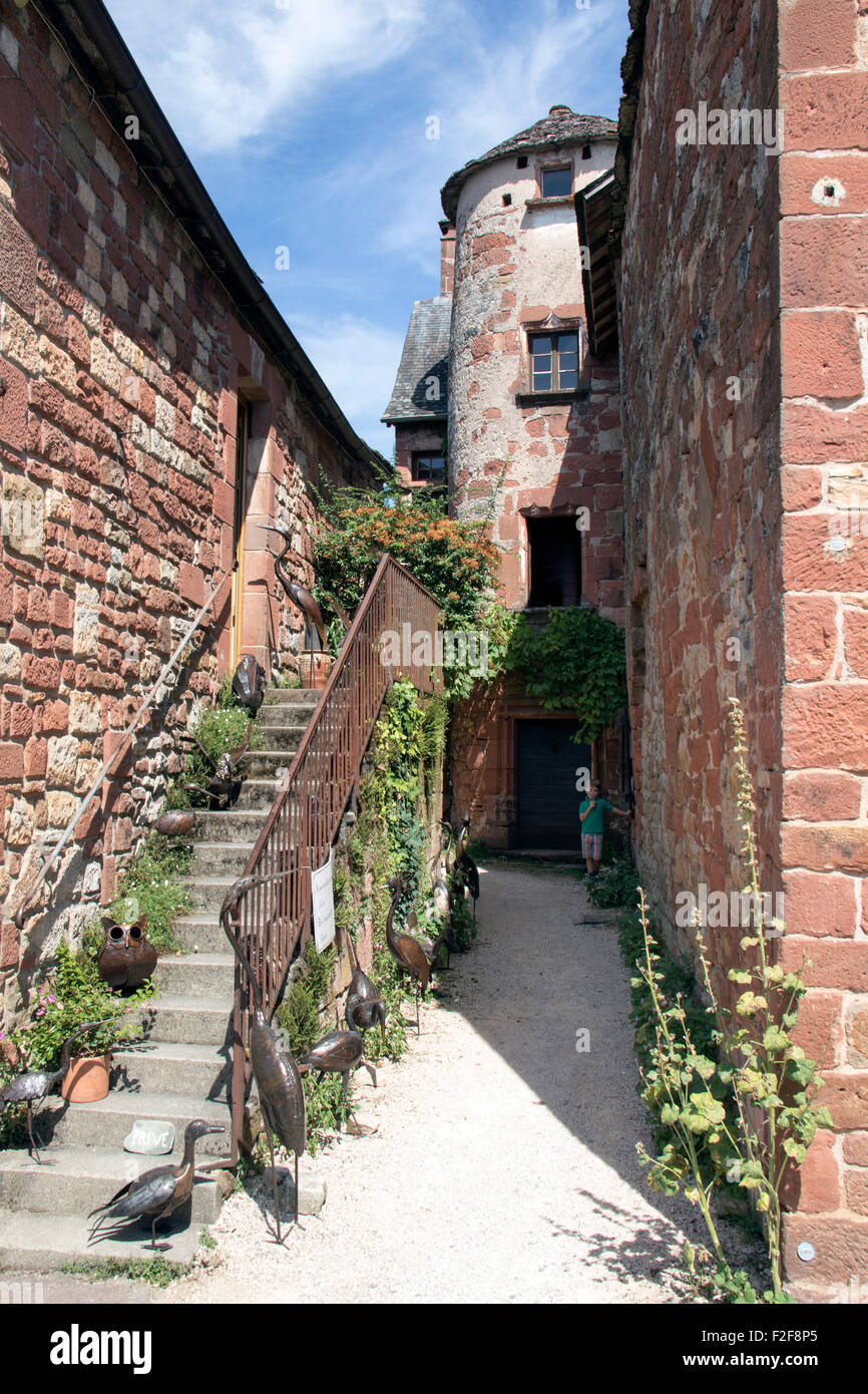 Marches en briques rouges Banque de photographies et d’images à haute ...