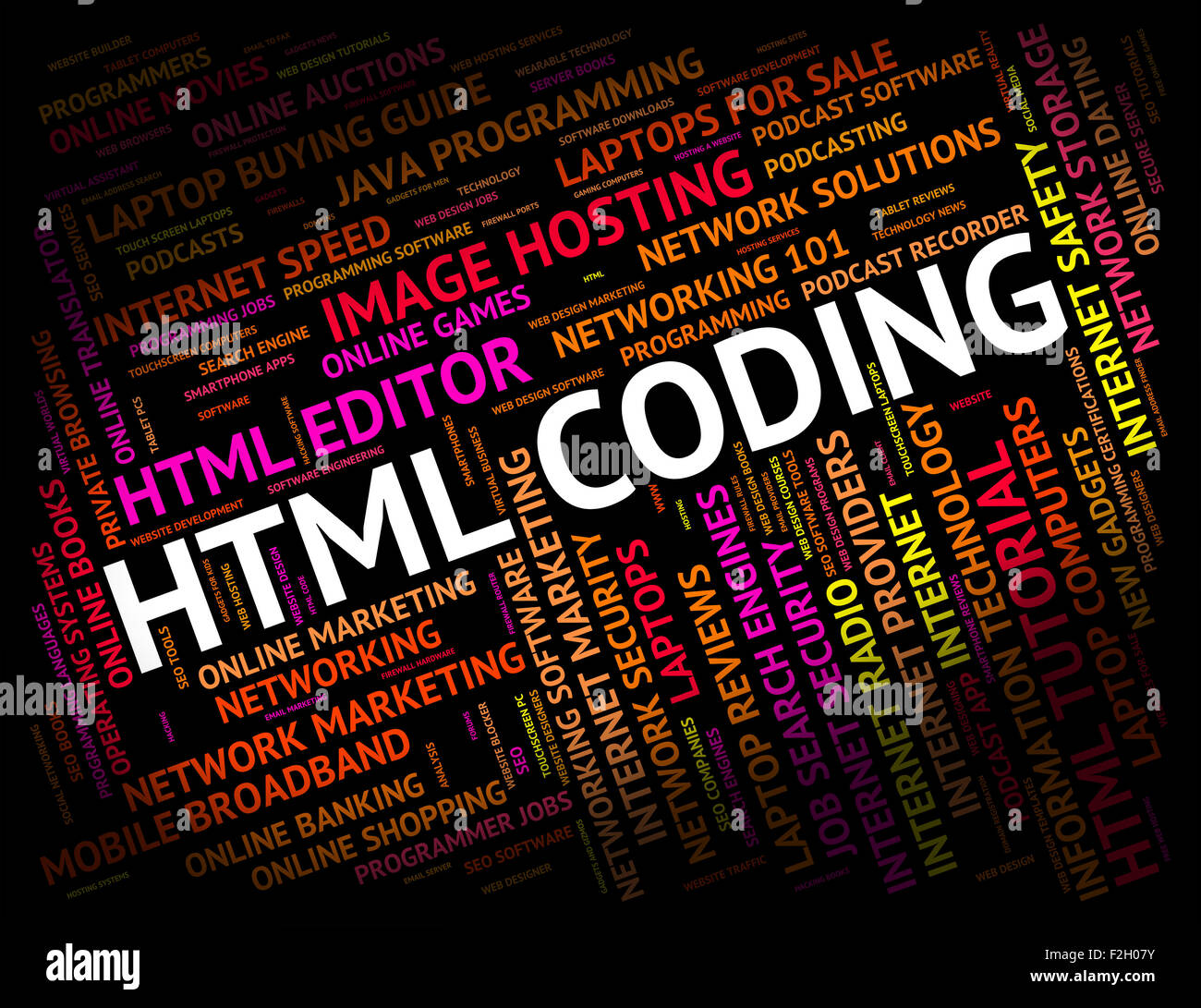 Codage html Banque de photographies et d’images à haute résolution - Alamy