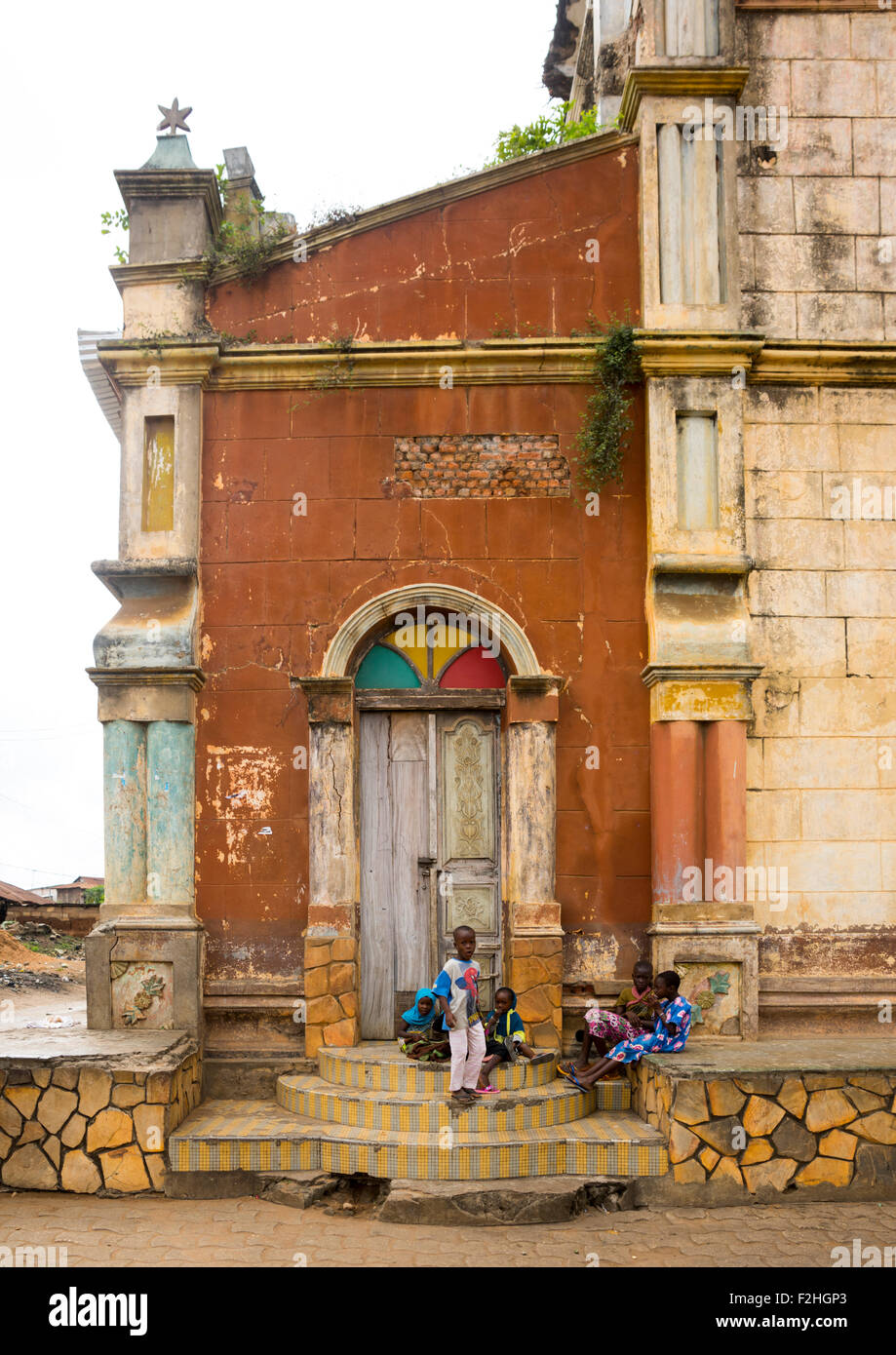 Porto novo benin central mosque Banque de photographies et d’images à ...