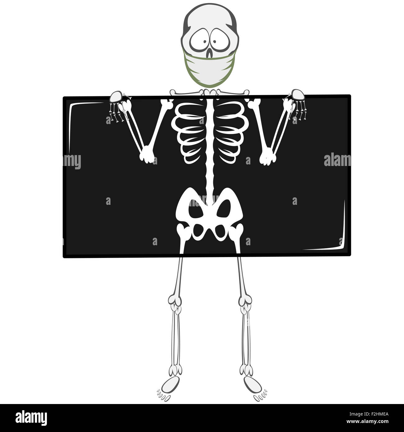 Dessin squelette humoristique Banque de photographies et d’images à ...