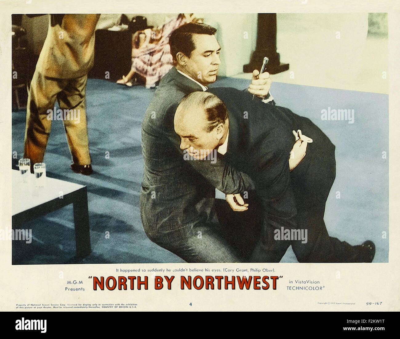 North northwest movie poster Banque de photographies et d’images à ...