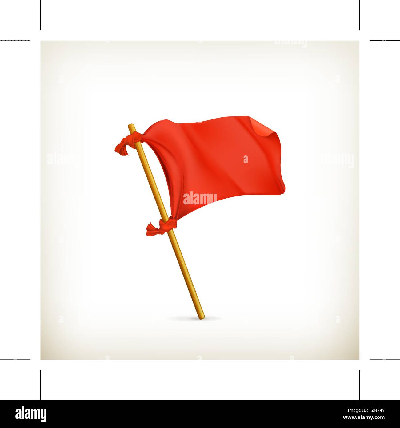Drapeau rouge Banque d'images vectorielles - Page 2 - Alamy