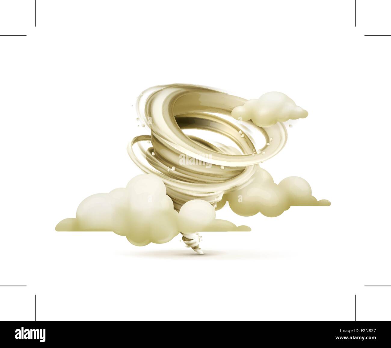 Maille de cyclone Banque d'images vectorielles - Alamy