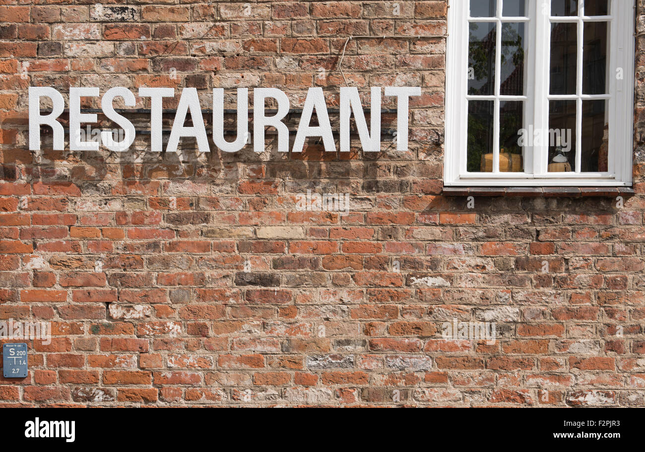 Restaurant de brique Banque de photographies et d’images à haute ...