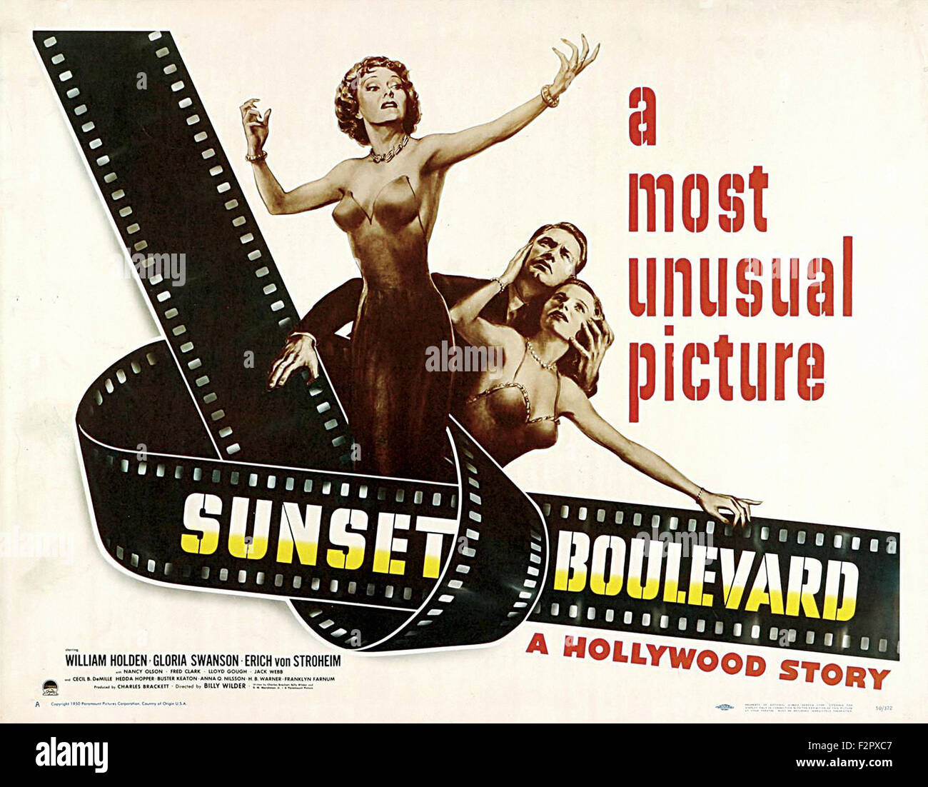 Sunset boulevard movie poster Banque de photographies et d’images à haute résolution - Alamy