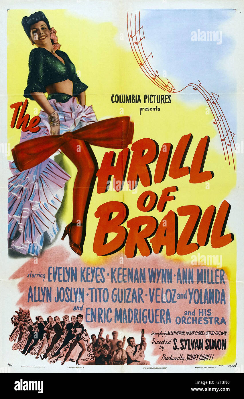 Cinema movie design graphiques hollywood classic thrill of brazil ...