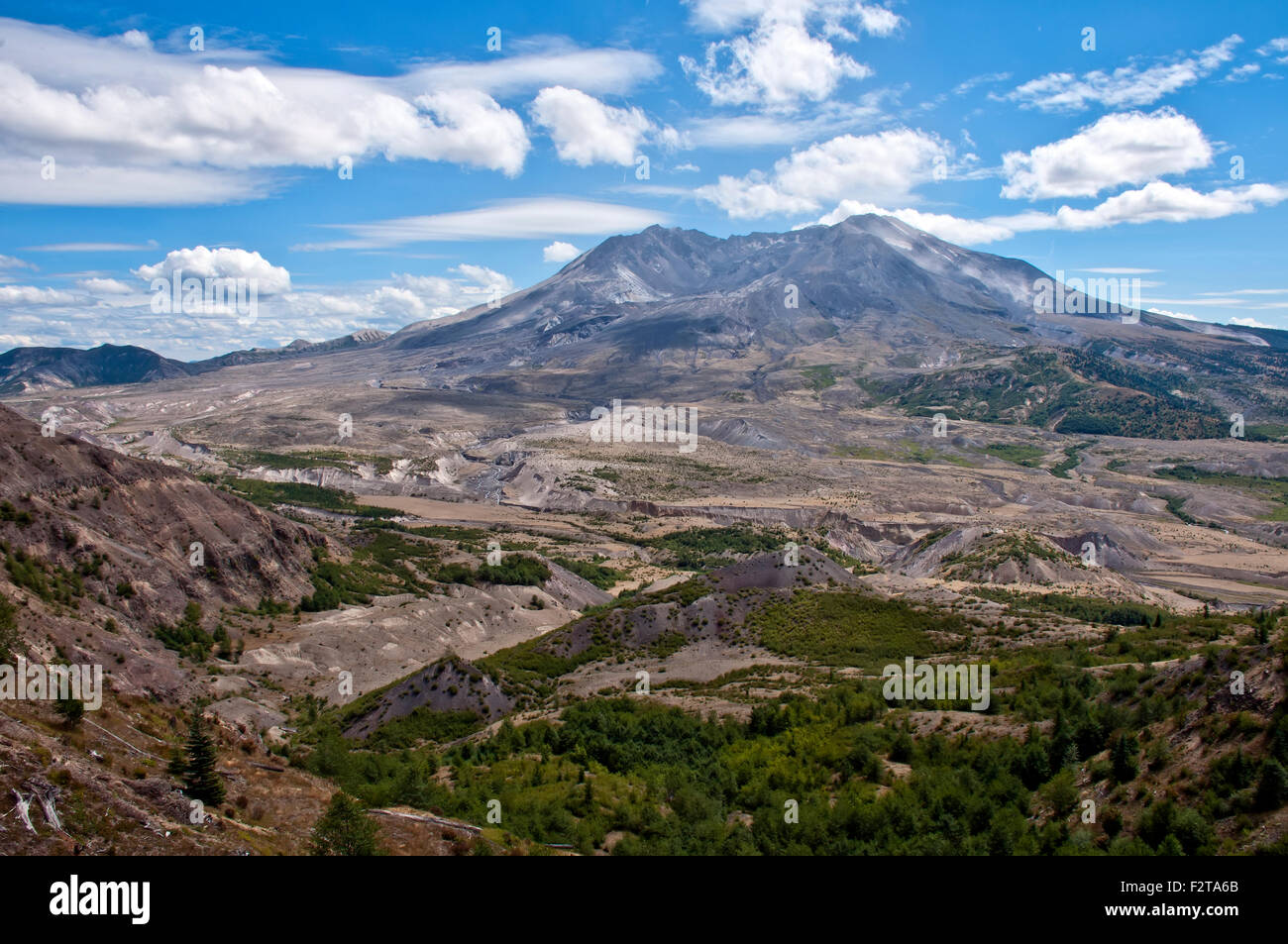 Monument volcanique national du mont saint helens Banque de ...
