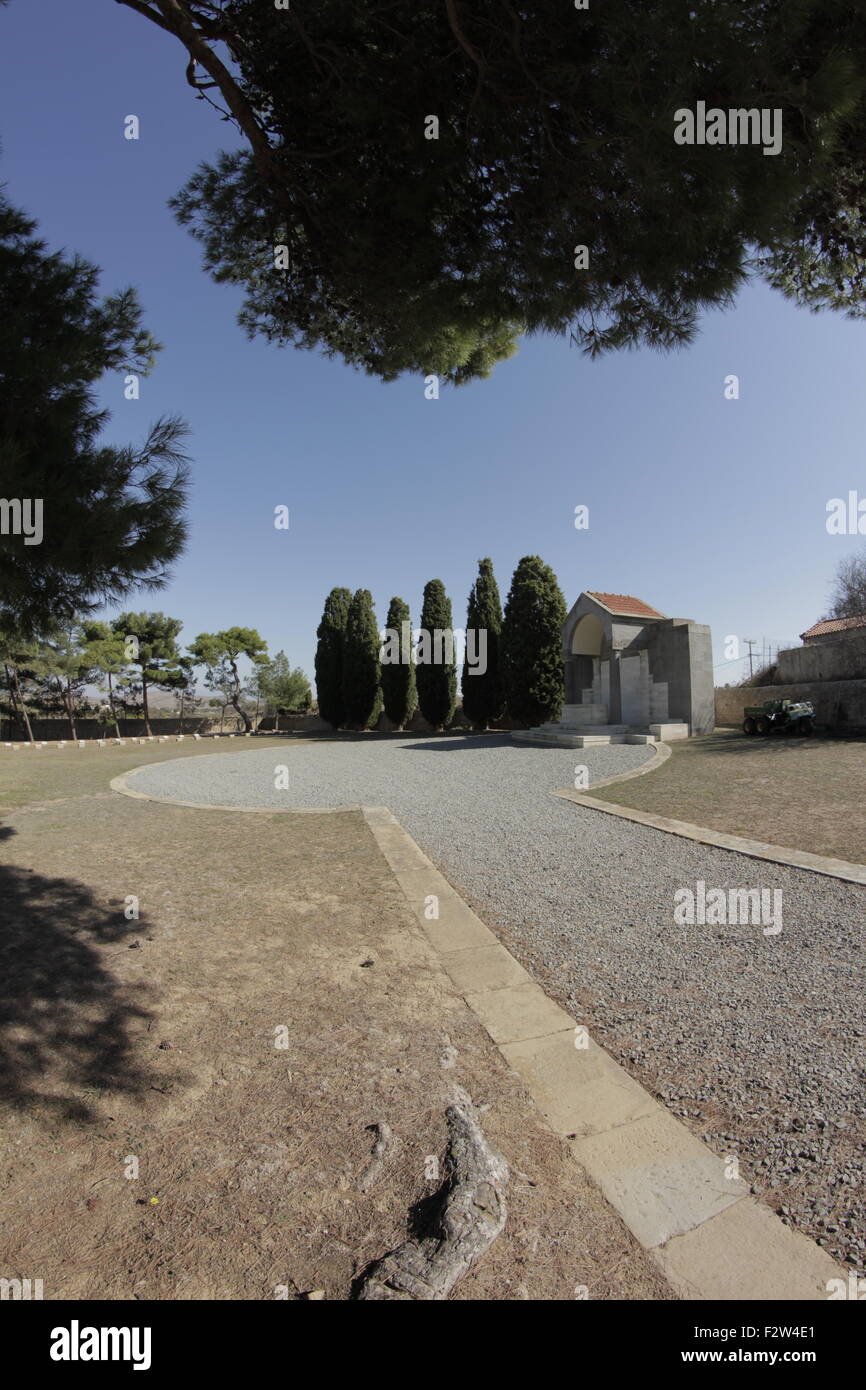 Recouvert de gravier voie menant à Grande Croix cénotaphe cove et Tracé ...