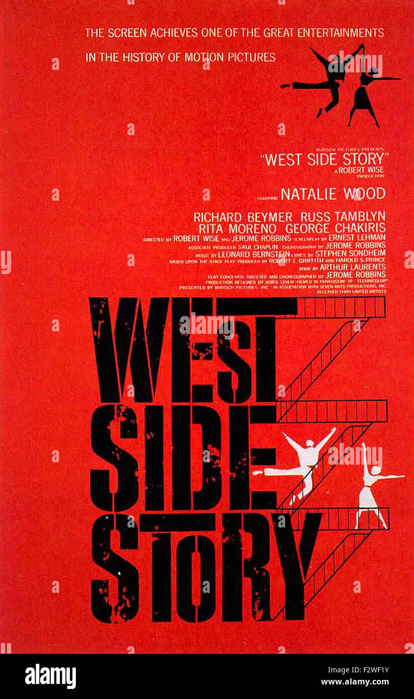 West side story movie poster Banque de photographies et d’images à ...