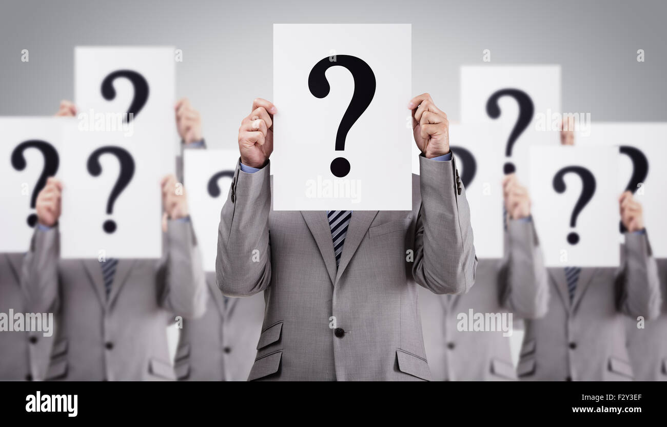 Signos de interrogacion Banque de photographies et d’images à haute ...