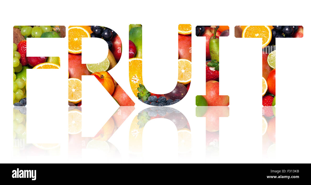Fruit word Banque de photographies et d’images à haute résolution - Alamy