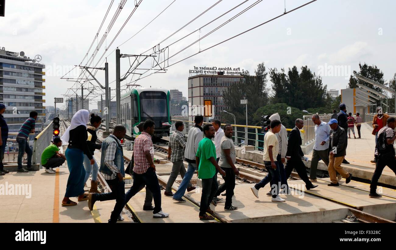 Addis ababa light rail transit Banque de photographies et d’images à ...