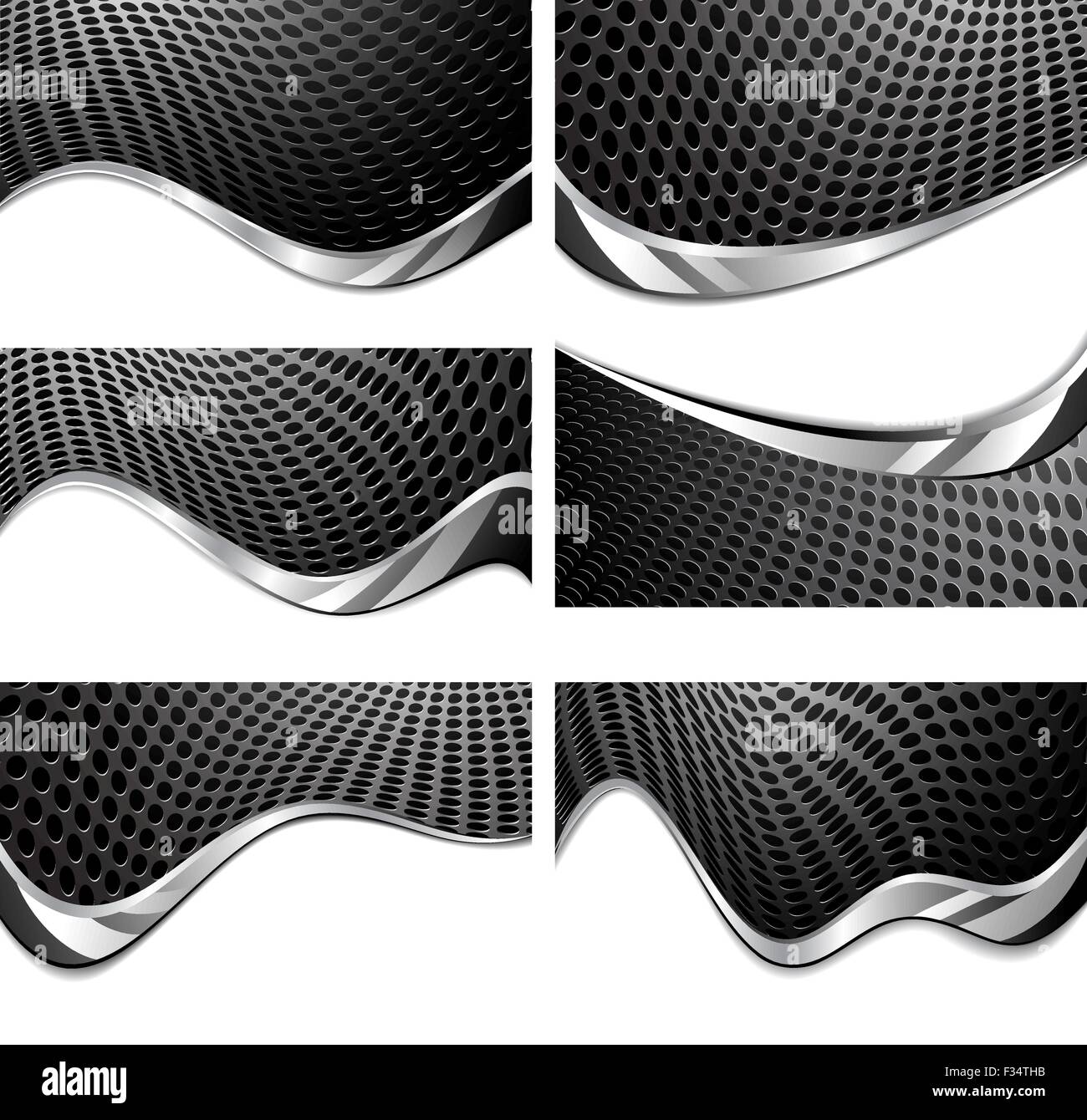 Punched metal design Banque d'images vectorielles - Alamy