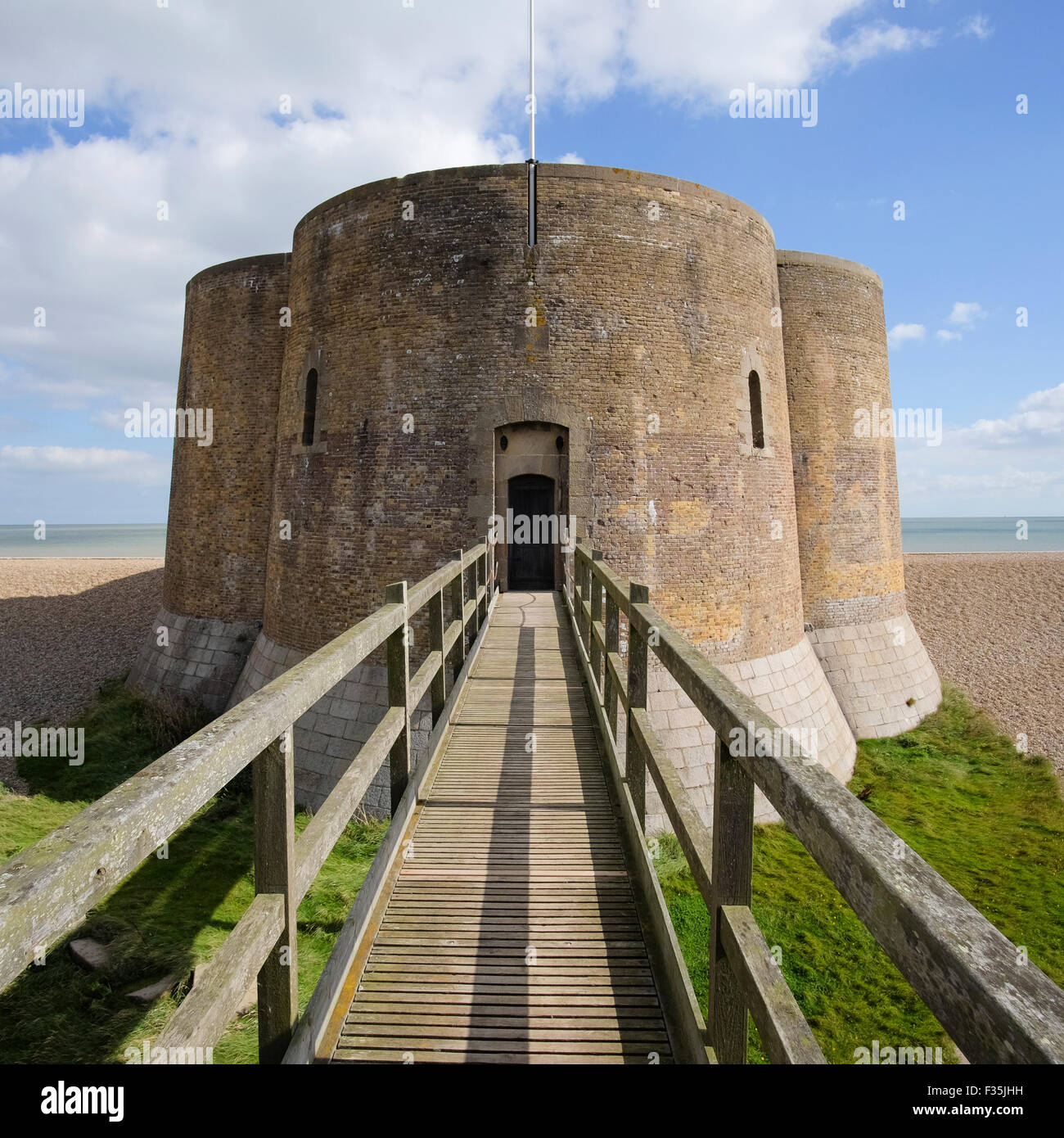 La tour Martello à Aldeburgh, dans le Suffolk a été fait partie d'une ...
