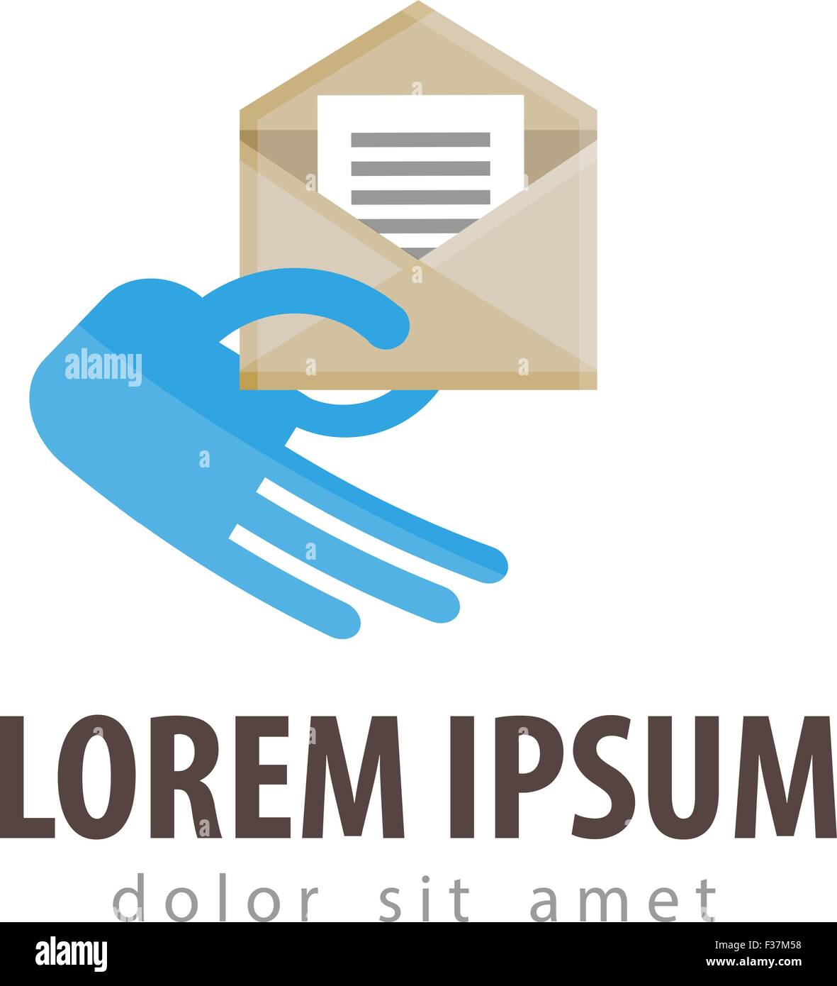 Poste d'article Banque d'images vectorielles - Alamy