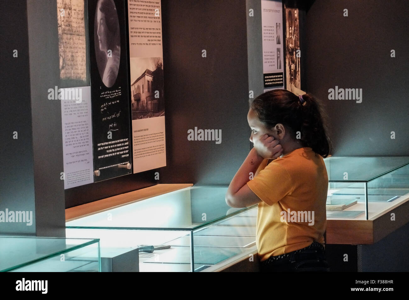 Israël. 06Th Oct, 2015. L'Aharonson House Museum, une fois la maison d ...