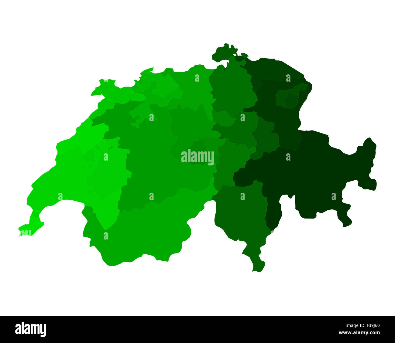 Carte des cantons Banque de photographies et d’images à haute ...
