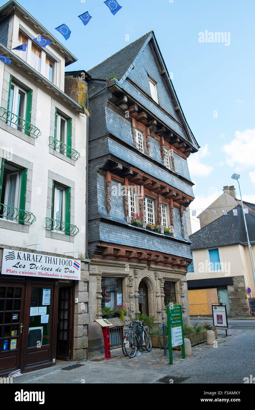 Carhaix plouguer in brittany france Banque de photographies et d’images ...