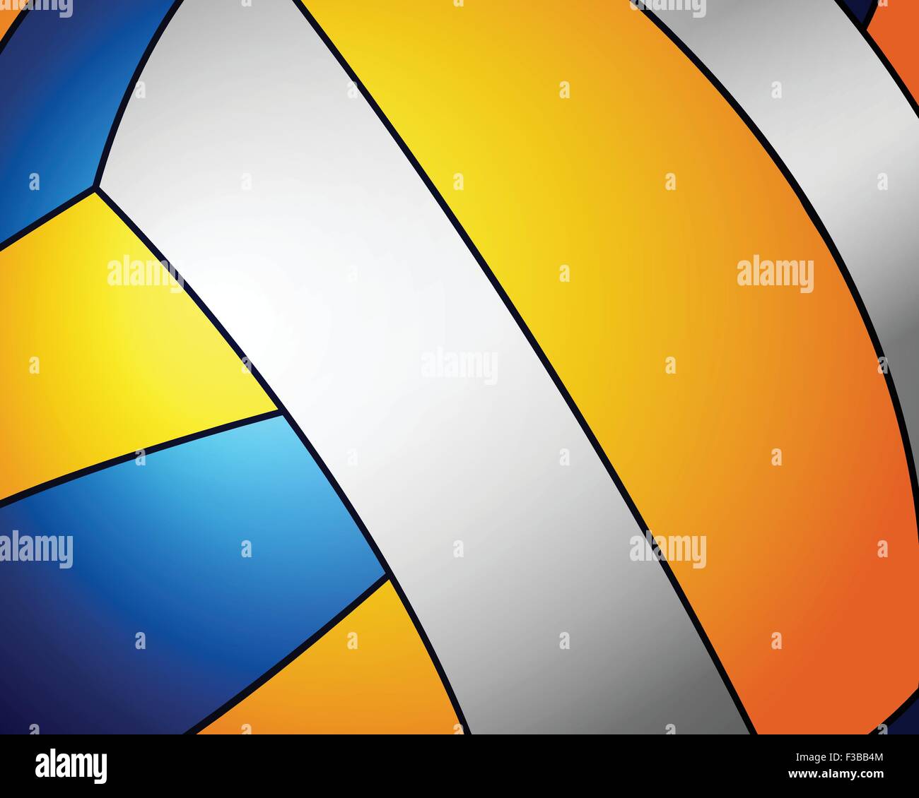 Volleyball background Banque d'images vectorielles - Alamy