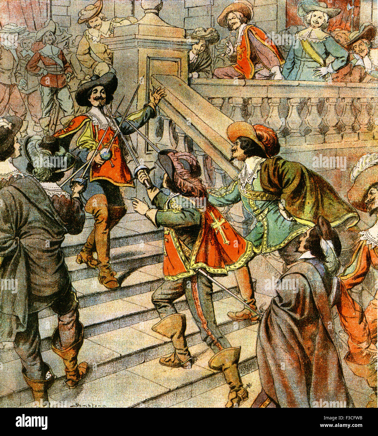 Three Musketeers Illustration Photos & Three Musketeers Illustration ...