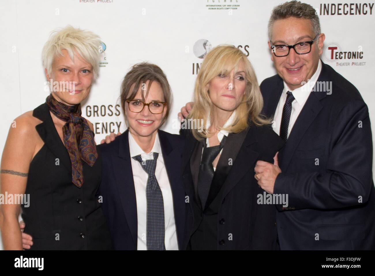 New York, NY, USA. 5Th Oct, 2015. Lauren Wainwright, Sally Field ...