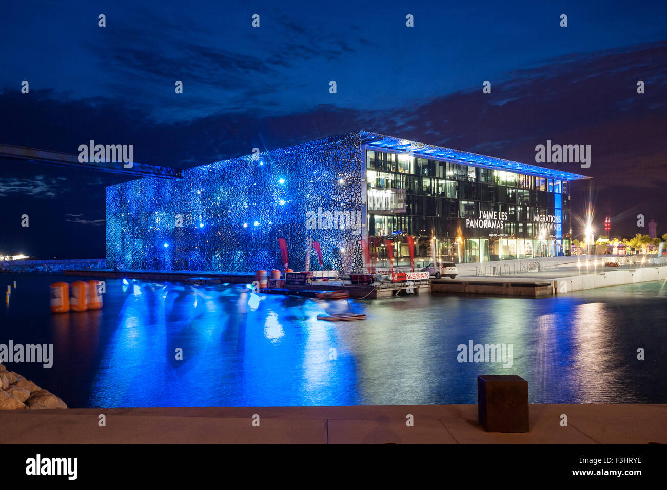 Mucem de nuit Banque de photographies et d’images à haute résolution ...
