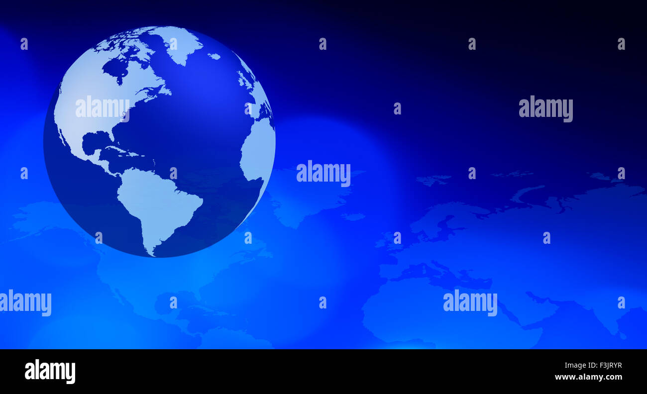 Carte du monde Intro concept background Photo Stock - Alamy
