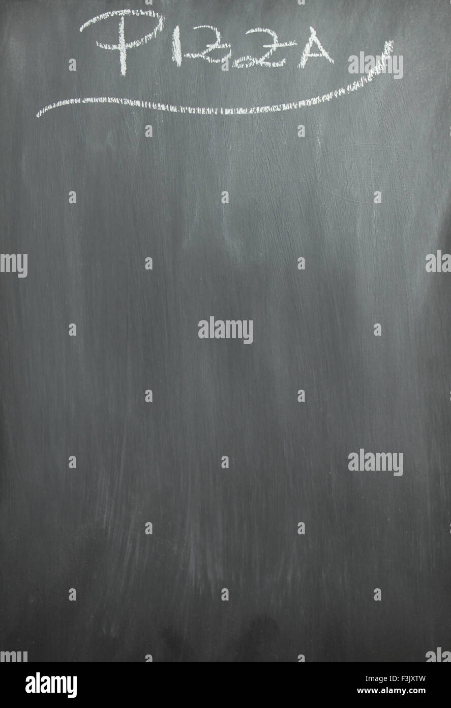 Menu de pizza Banque de photographies et d’images à haute résolution ...