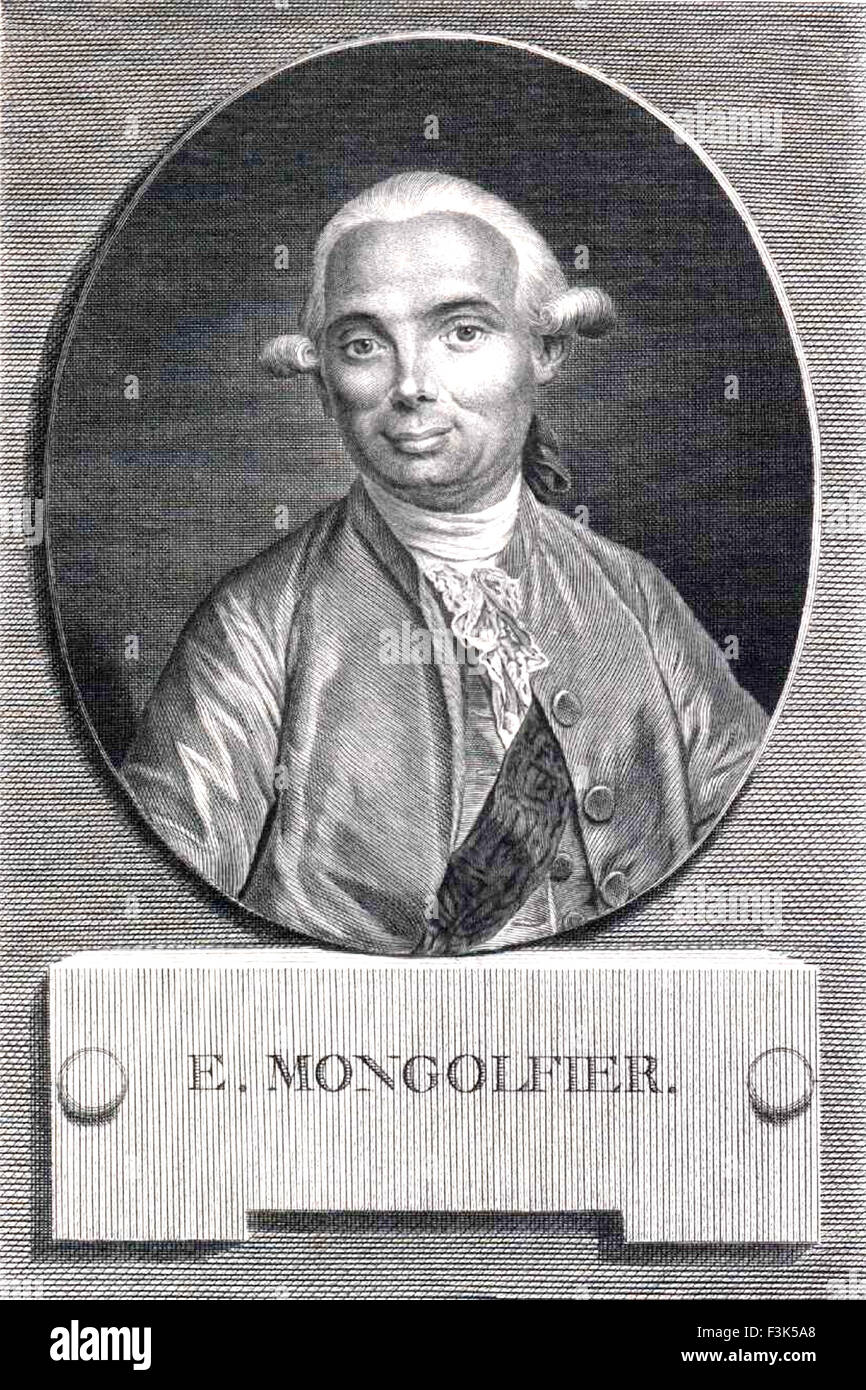JACQUES-Étienne Montgolfier (1745-1799) Inventeur de la montgolfière ...