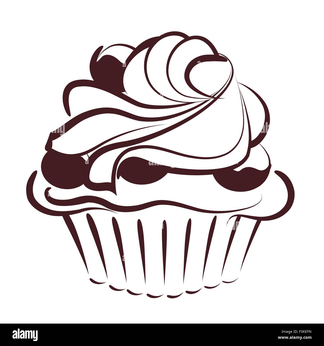 Logo de chou ligne Banque d'images vectorielles - Alamy