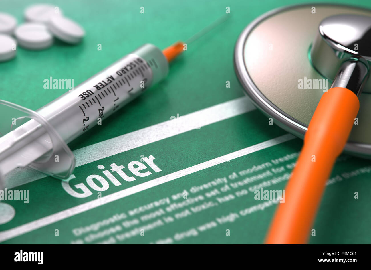 Goitre thyroïdien Banque de photographies et d’images à haute ...